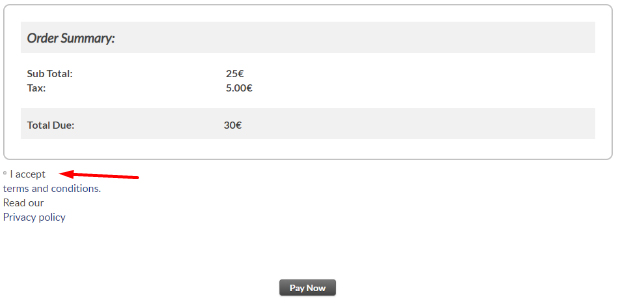 Examples of "I Agree to Privacy Policy" Checkboxes - Privacy Policies