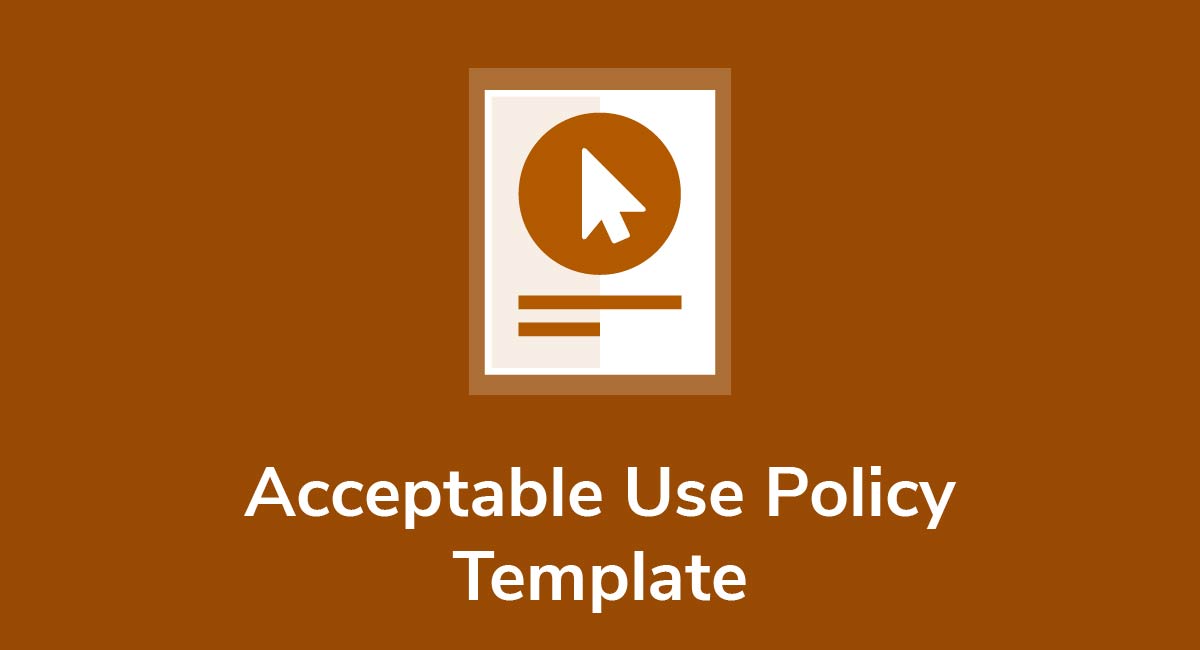 Acceptable Use Policy Template Privacy Policies