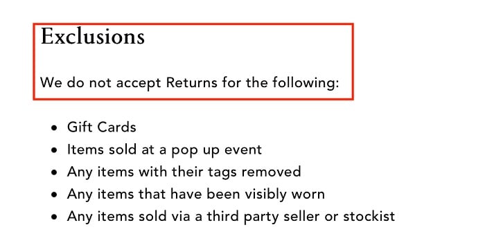 How to Decline Refunds - Privacy Policies